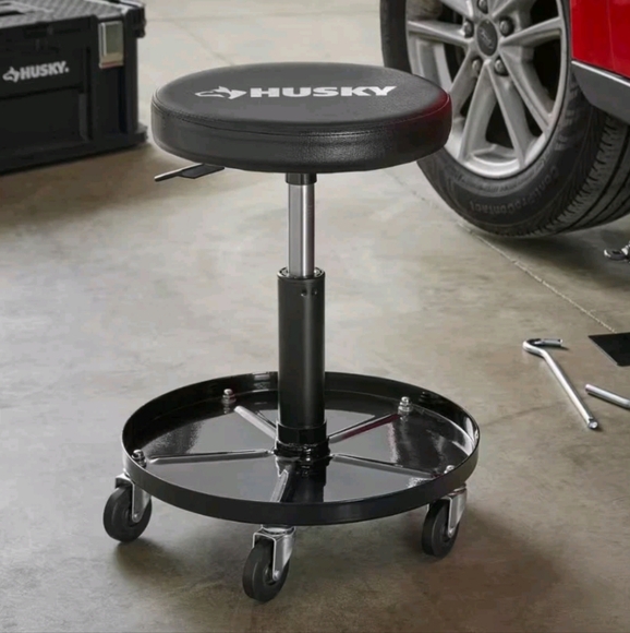 husky | Other | Husky 30 Lb Pneumatic Adjustable Seat W Tray 55 To 205 ...